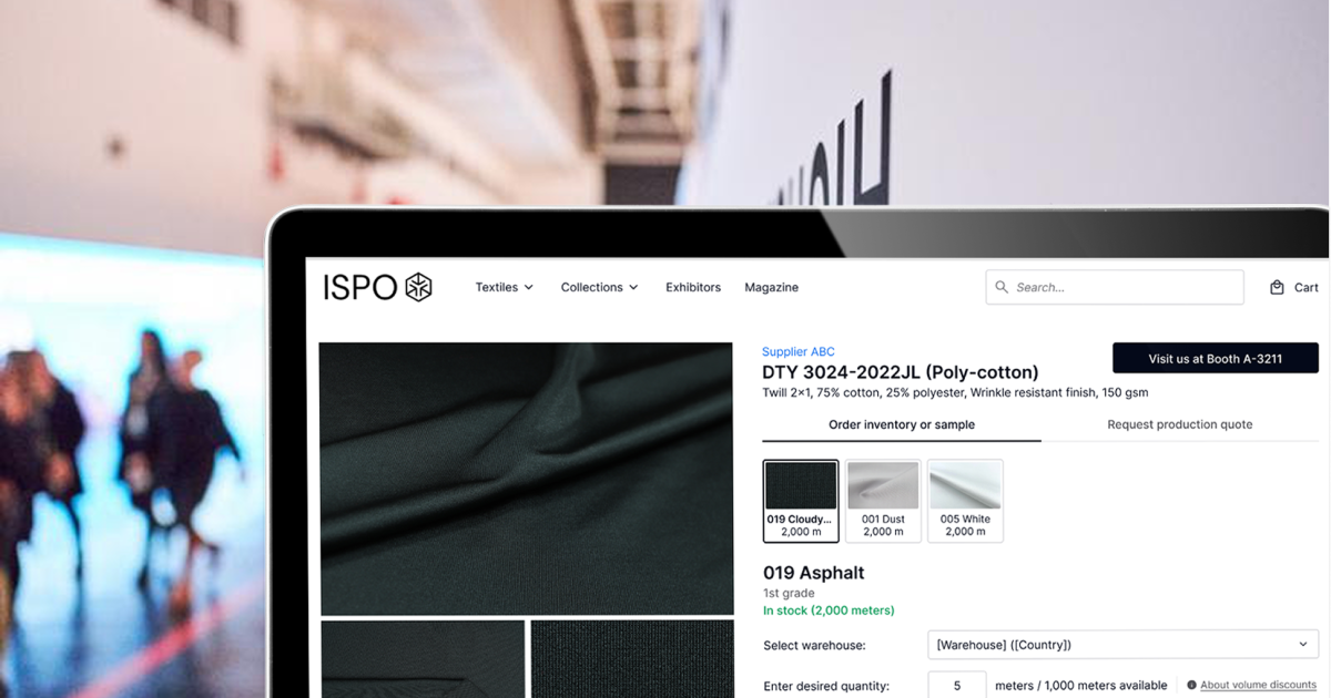 ISPO Textrends Marketplace